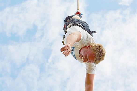 Experience the Ultimate Adrenaline rush on a 300ft Tandem Jump for Two