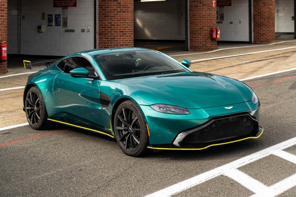 Take an Aston Martin Driving Experience with Passenger Ride for Two