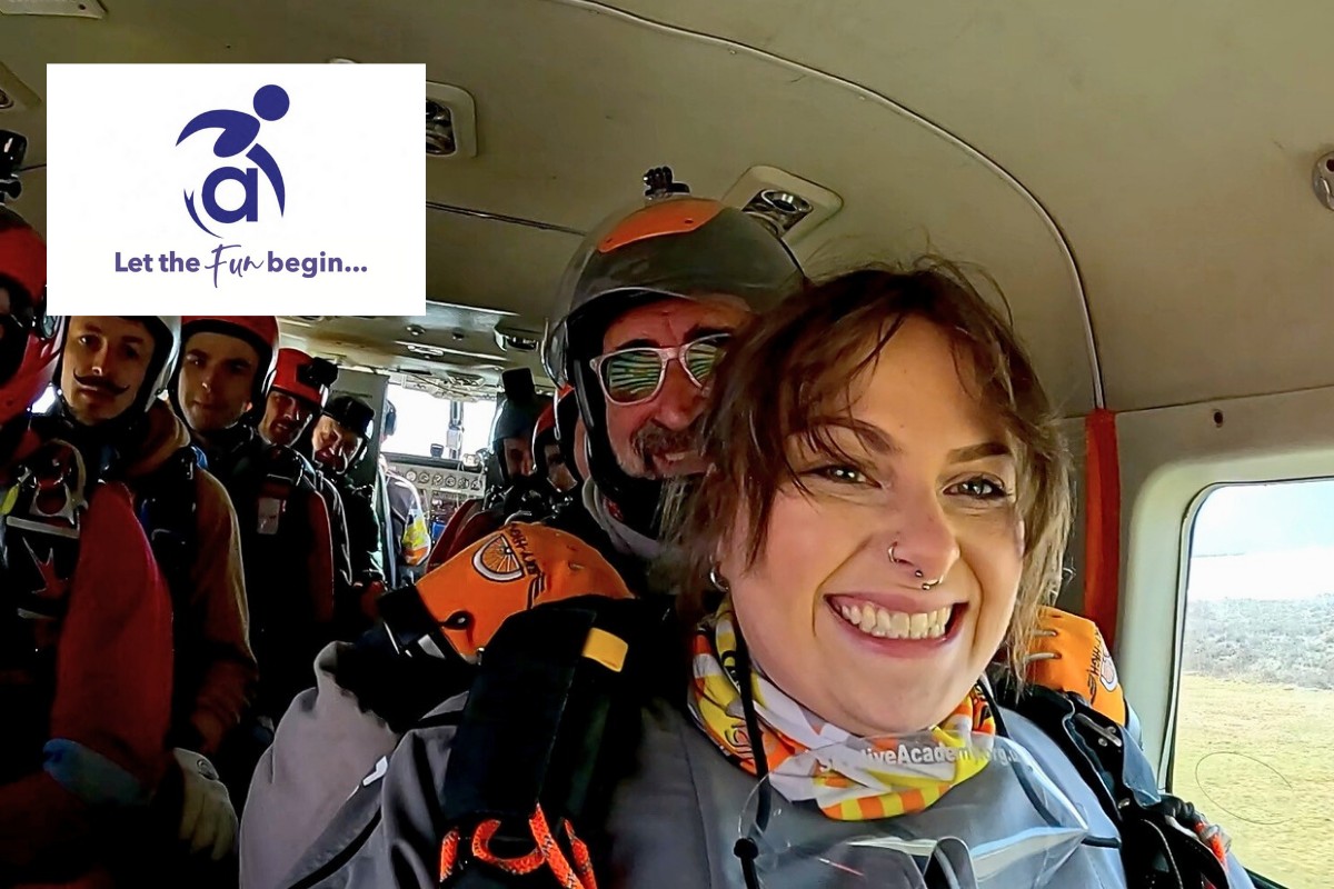 Book a Blind or Deaf 13000 ft Tandem Skydive Experience at UK Venues