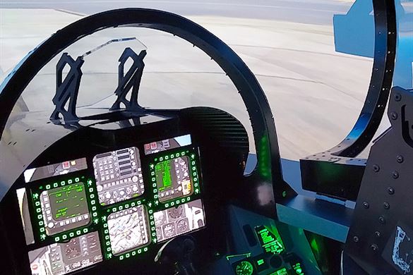 FA-18 Jet Fighter Top Gun Simulator Experience | Trackdays.co.uk