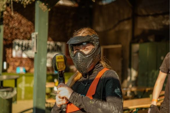 Book an AM or PM Half Day Paintballing Session for Six, Brighton
