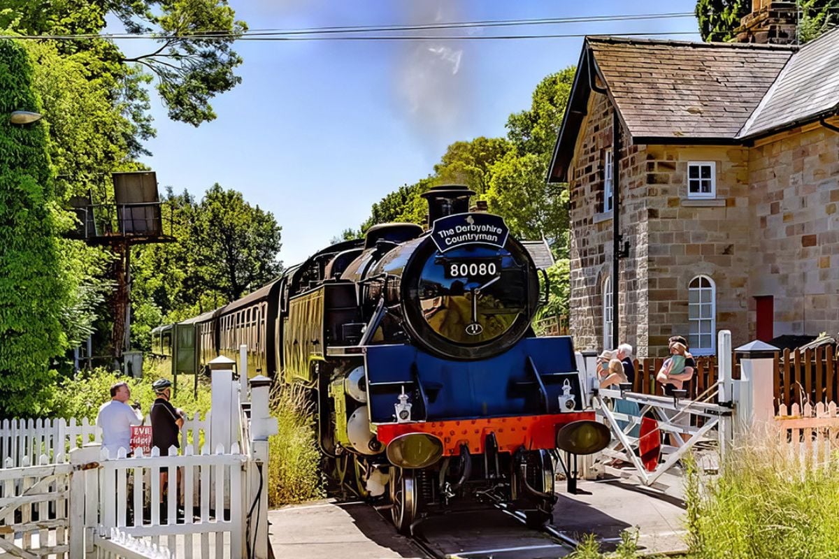 A Gift Voucher for a Themed Steam Train Afternoon Tea Trip, Derbyshire