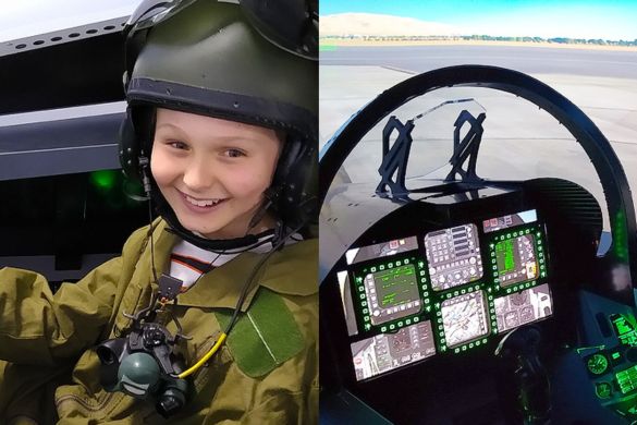 Fly a F/A-18 Hornet in this Jet Fighter Simulator in Newcastle