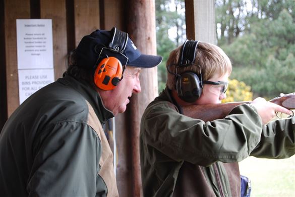 Enjoy this 50 Clay Shooting Lesson in Dorset