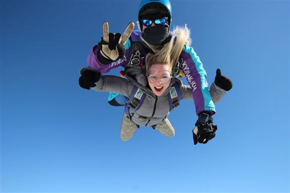 Try this wild Accelerated Freefall Skydiving Course in Cambridgeshire