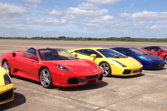 Triple Supercar Driving Blast Special Offer at Red Lodge Circuit
