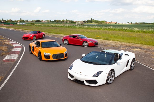 Four Supercar Blast with High Speed Passenger Ride | Trackdays