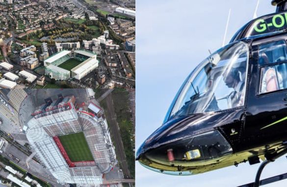 Helicopter Football Stadium Tour for One from Locations Nationwide