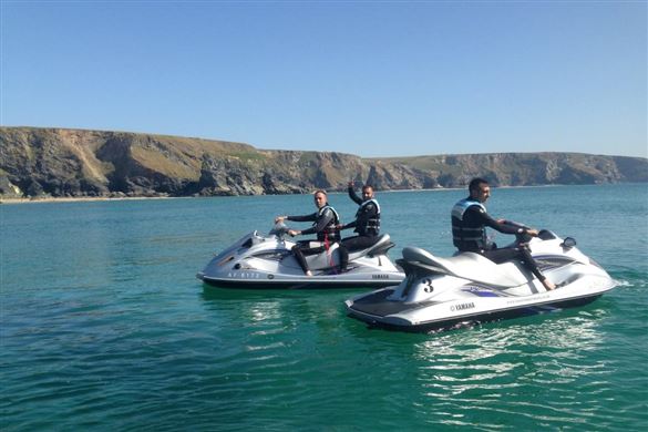 Take on a Jet Ski Safari Adventure in Cornwall