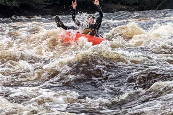 Enjoy the thrill of River Tubing in Galloway, Scotland
